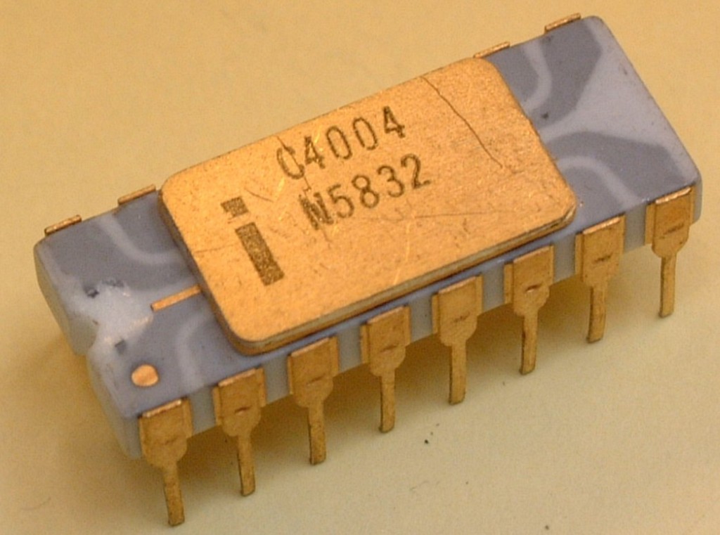 Intel 4004: el primer microprocesador de la historia - HERMANO_TEMBLÓN